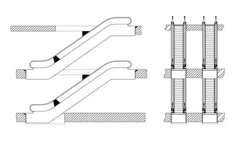 Escalators And Moving Walkways Escalator Configurations