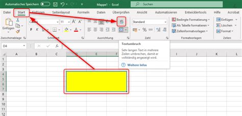 Zeilenumbruch Excel So Quetschst Du Mehr Als Eine Zeile In Die Zelle