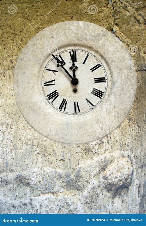 Vintage Clock Montage Stock Illustration Illustration Of Clock 7070924