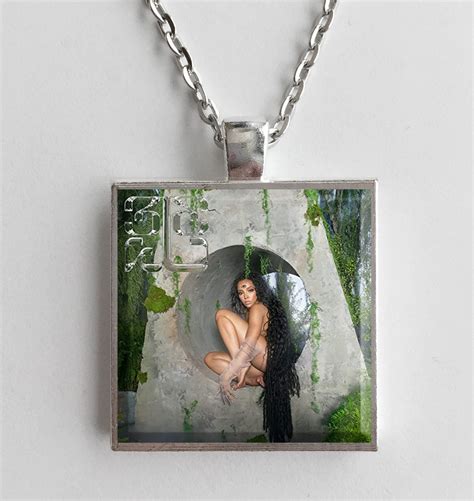 Tinashe Songs For You Album Cover Art Pendant Necklace Hollee