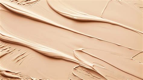 Premium Photo Makeup Foundation Texture Beige Texture Background For