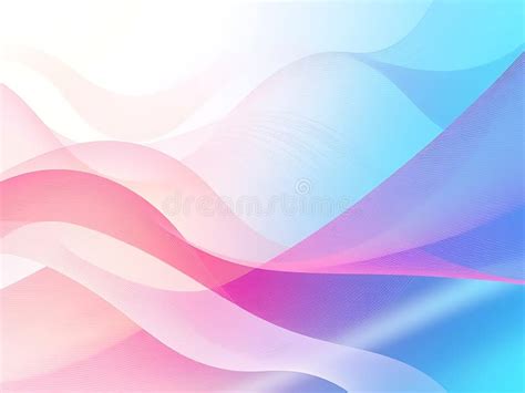 Abstract Pastel Wave Background Design Stock Illustration Illustration Of Feeling Design