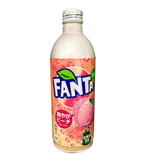 Fanta White Peach Japan Aluminum Bottle 1 Bottle