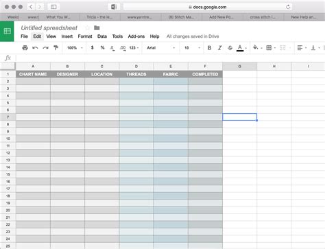 Fabric Inventory Spreadsheet With Top 5 Ways To Inventory Stash