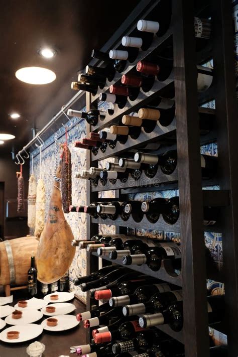 Spanish Restaurant Interior Stock Image Image Of Meat Prosciutto
