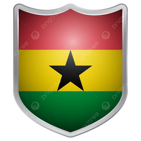 가나 국기 방패 모양 3d 가나 독립 기념일 가나의 국기 가나 국기 로고 Png 일러스트 및 벡터 에 대한 무료 다운로드 Pngtree