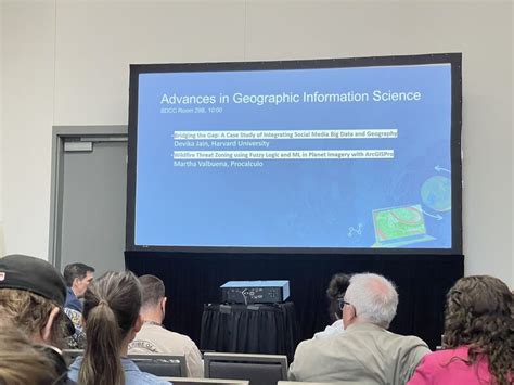Adnane Labbaci On Linkedin Day Esriuc2024 Advances Geographic Information Science