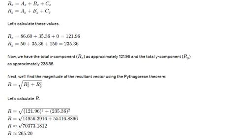 Solved Questions Use The Component Method And Determine The Resultant Of The Following
