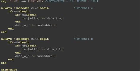 数字ic手撕代码 双端口ram（dual Port Ram）dual Port Ram Csdn博客