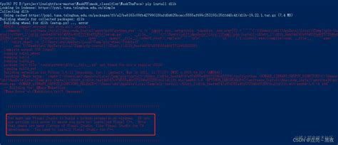 Windows10下编译dllib报错： Error Failed Building Wheel For Dlib 掘金