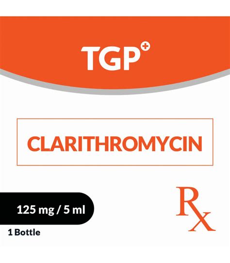 Rx Tgp Clarithromycin Gransusp 125mg50ml