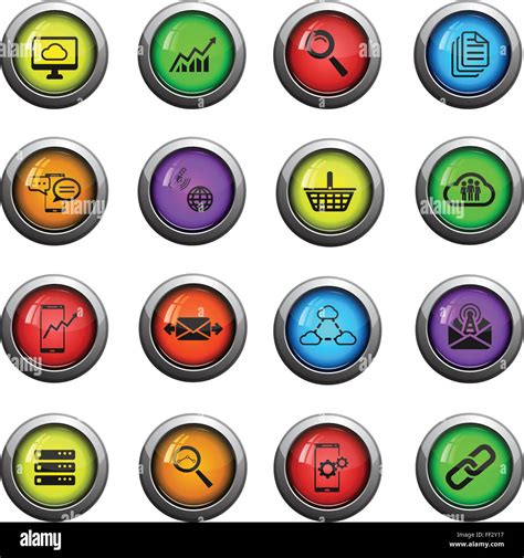 Data Analytic Simply Icons Stock Vector Image And Art Alamy