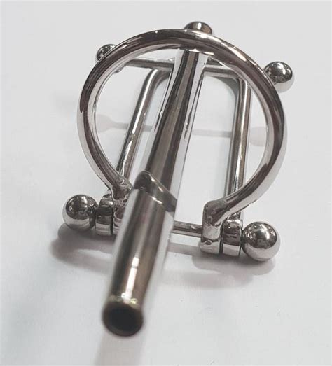 Prince Albert Wand With Barbell And Glans Ring Cock Ring Shop