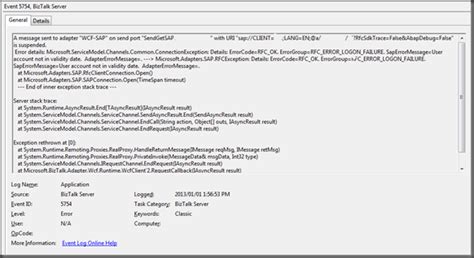 Kent Weares Integration Blog Wcf Sap User Account Not In Validity Date