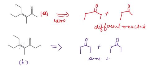 Solved 13 Only One Of These Four Compounds Can Be Prepared By An Aldol Condensation In Which A