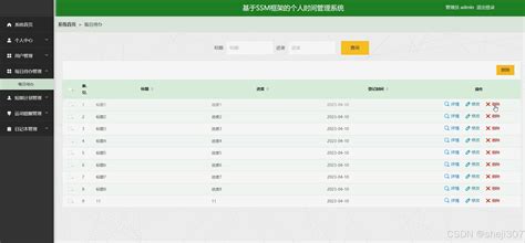 Ssmvue个人时间管理系统【开题程序论文】 计算机毕业设计个人时间管理网站源代码 Csdn博客