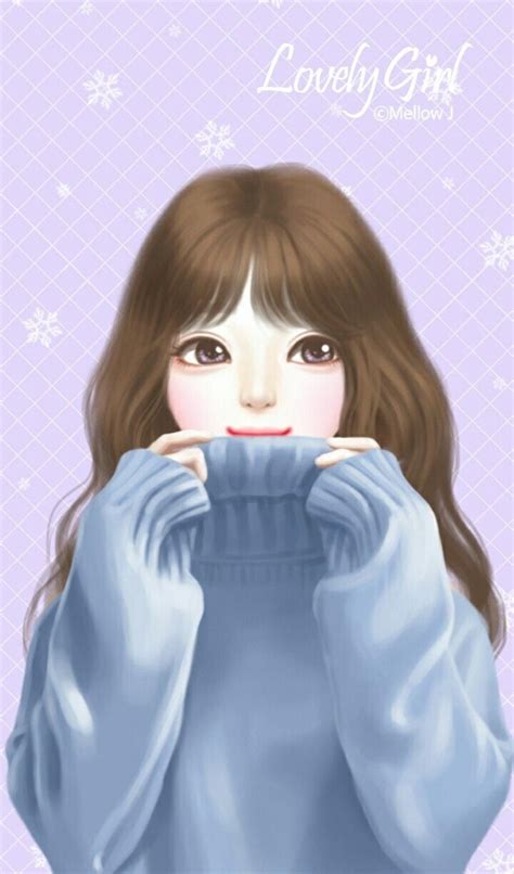 Cute Cartoon Girl Wallpapers Hd