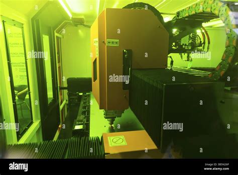High Precision Cnc Laser Cutting Elements Out Of A Metal Sheet