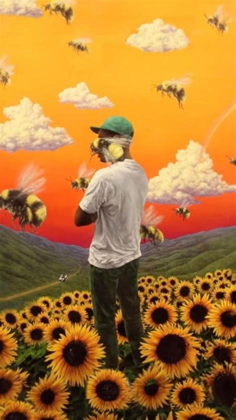 Extending Album Covers Flower Boy Tyler The Creator Flower Boy