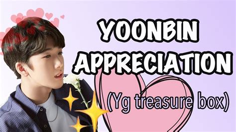 Ha Yoonbin Appreciation Yg Treasure Box Youtube