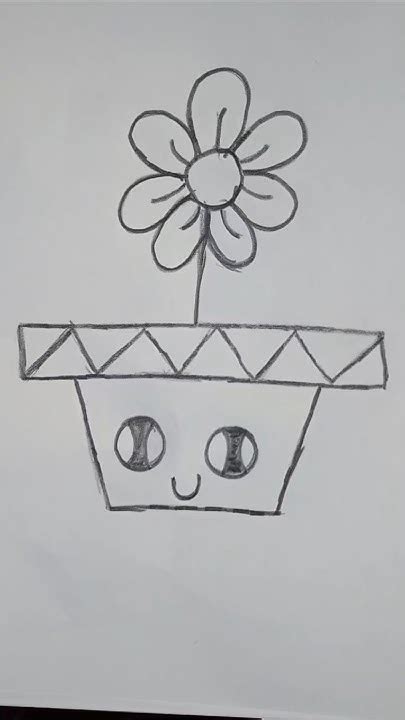رسم زهرة للأطفال بطريقة سهلة و بسيطة خطوة بخطوة🌷how To Draw Flower Step By Step Easydrawing