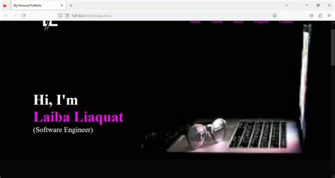 Laiba Liaquat On Linkedin Webdevelopment Portfolio Internship Codsoft