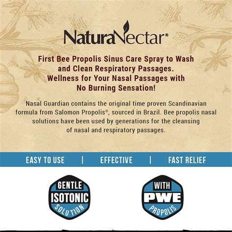 Propolis Sinus Support Daily Wellness Support Naturanectar