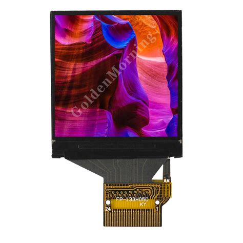 8bit 8080 Mcu 4线spi Lcd Tft显示屏1 3 240x240 1 3英寸24pin Tft St7789 Ips Buy St7789 Ips Tft 240x240