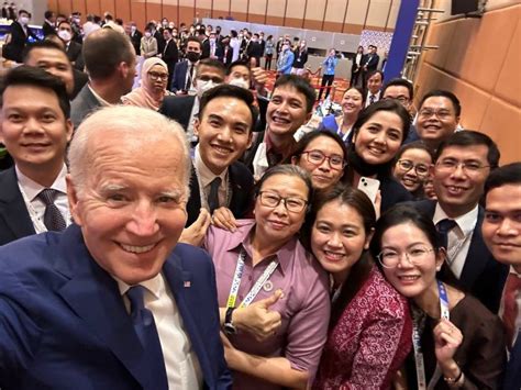 Sothea Sambath On Linkedin I Had To Post This President Biden Selfie