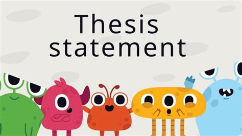 Thesis Statement Powerpoint Presentation Pptx