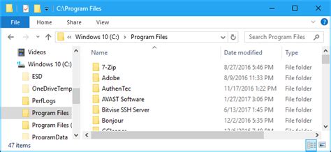 Quelle Est La Différence Entre Les Dossiers Program Files X86 Et
