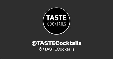 Tastecocktails Facebook Linktree
