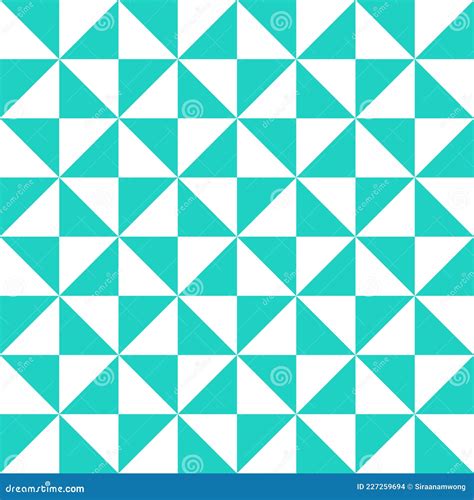 Simple Triangle Geometry Pattern Stock Vector Illustration Of Template Seamless