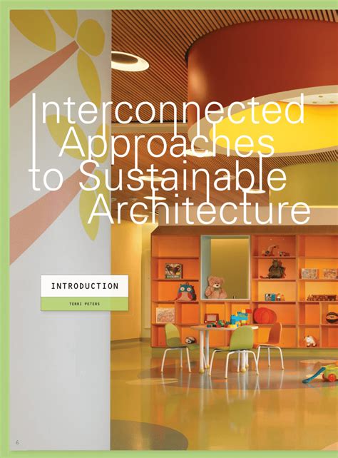 Pdf Interconnected Approaches To Sustainable Architecture