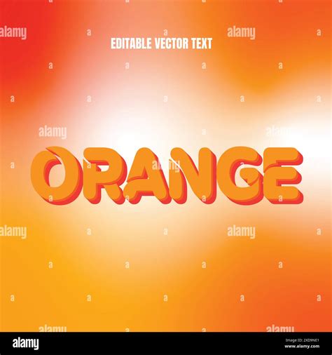 Editable Vector Text Effect Stock Vector Image And Art Alamy