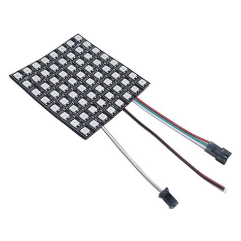 Flexible 64 Led Ws2812 Neopixel 8x8 Matrix