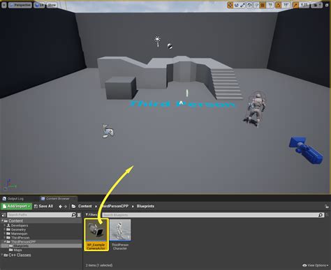 Using A Static Camera Unreal Engine 427 Documentation