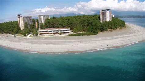 Пицунда, Абхазия - YouTube