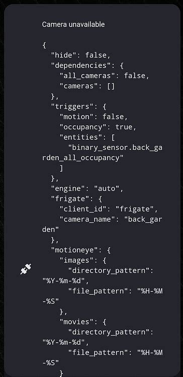Camera Unavailable Frigate Card Frontend Home Assistant Community