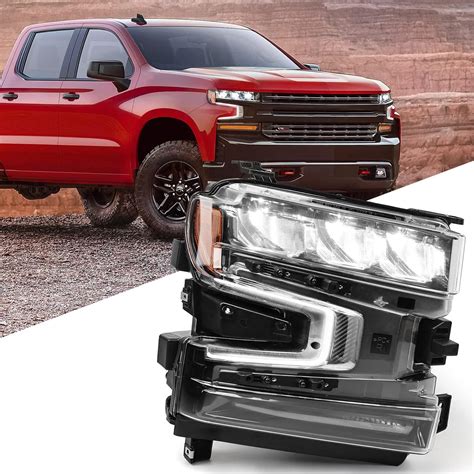 Huray Right Led Headlight Assembly For Chevy Silverado 2019 2020 2021 2022 Ltltz