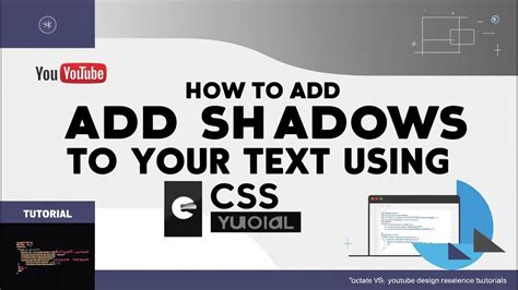 How To Add Shadows To Your Text Using Css Tutorial Youtube