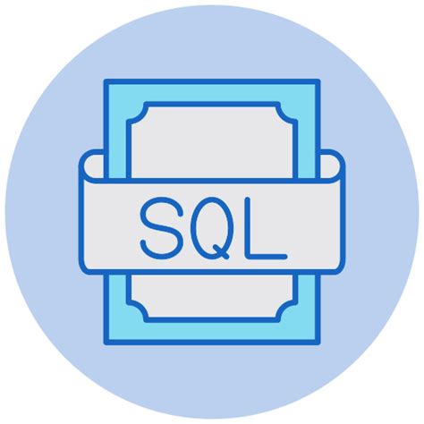 Sql Generic Color Lineal Color Icon