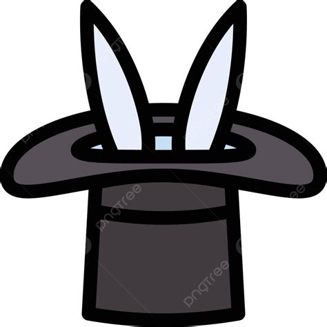 Hat Bunny Background Symbol Vector Bunny Background Symbol Png And