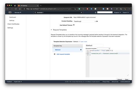 Aws ทำ Websocket ใน Api Gateway ผ่าน Thanapon