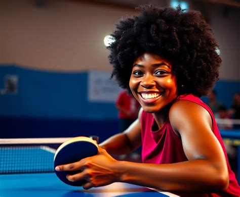 Black Afro Woman Smiling Image Free Ai Generator Makepix