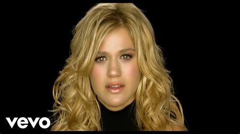 Kelly Clarkson Because Of You Official Hd Video Youtube Music