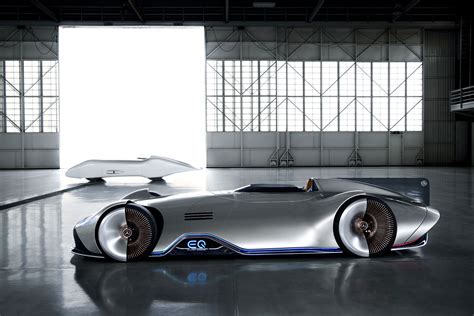 Mercedes Benz Vision Eq Silver Arrow Concept Car Body Design