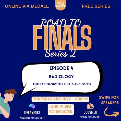 Road To Finals 2 Radiology Event Listing Medall