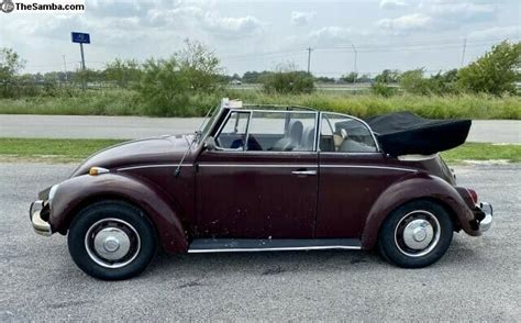 1968 Volkswagen Beetle Convertible Barn Find For Sale Photos