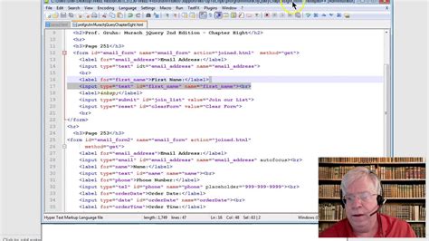 Murach Jquery 08 Form Validation Youtube